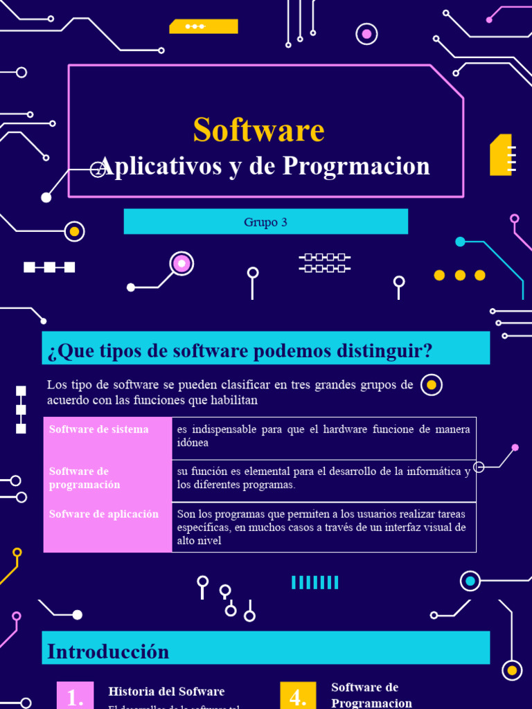 Tipos de Sofware | PDF | Lenguaje de programación | Software