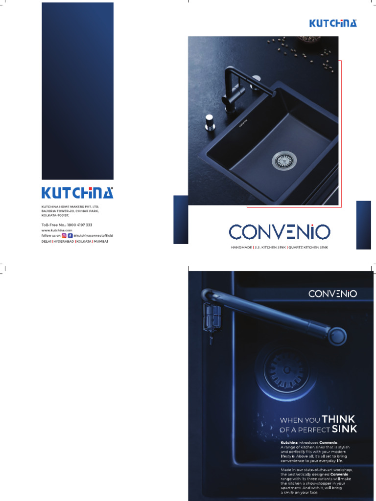 Kutchina Sink A4 Catalouge | PDF