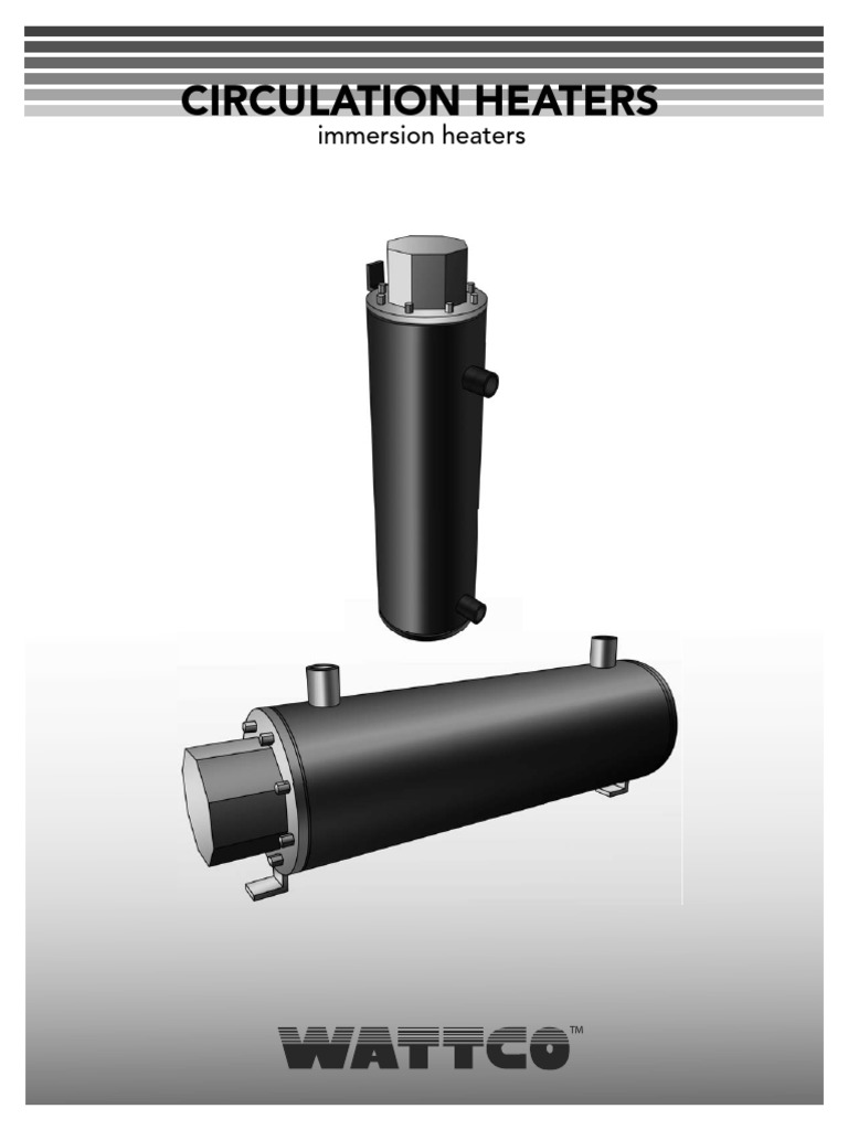 Circulation Heaters | PDF | Electric Heating | Pipe (Fluid Conveyance)