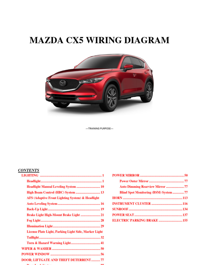 Mazda CX5 - Thiếu AC SRS ABS - danh So Trang | Download Free PDF ...