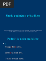Cesky Jazyk - Sklonovani Podstatnych Jmen Rodu Stredniho | PDF