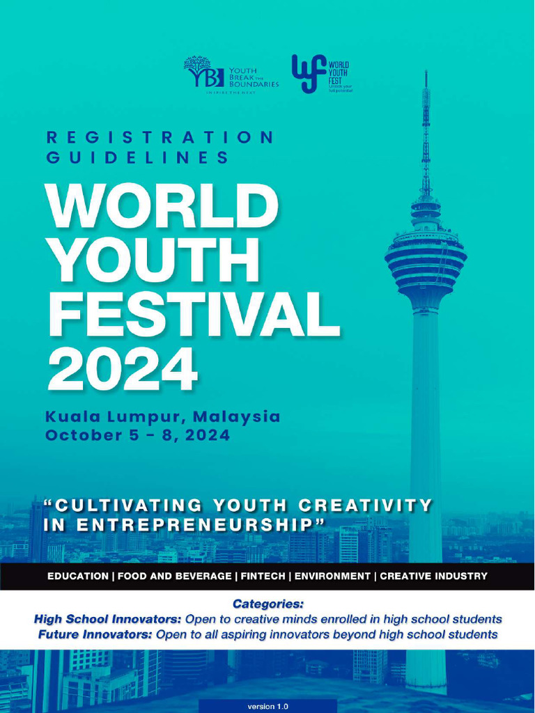 GUIDELINES WYF 2024 - Compressed | PDF | Leadership | Entrepreneurship