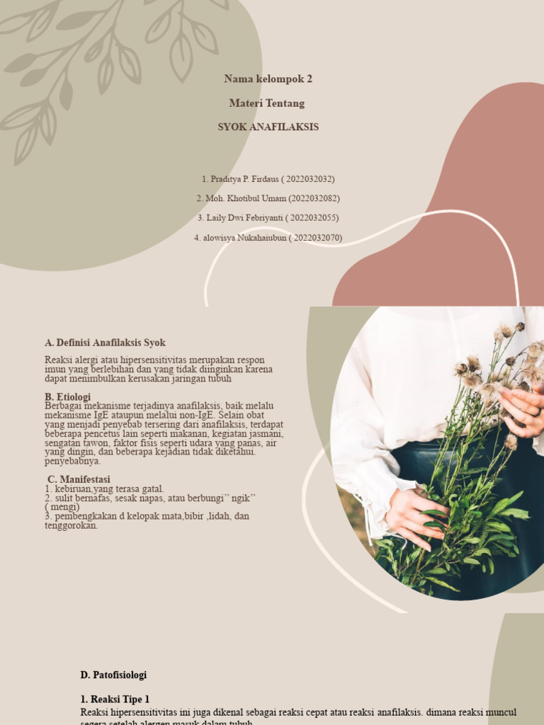 Panduan Lengkap Syok Anafilaksis | PDF