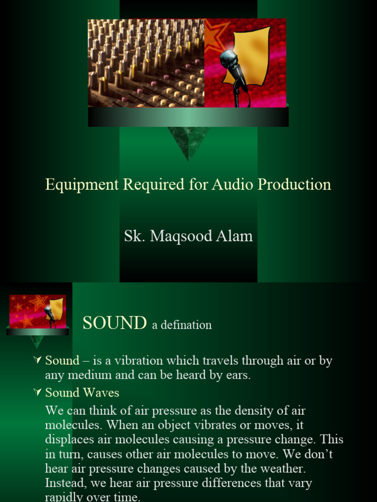 SOUND | PDF | Microphone | Sound