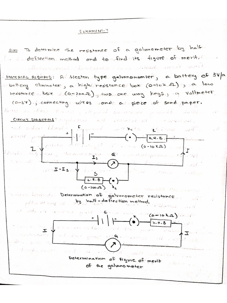 Experiment - 4 Physics (Group 2) | PDF