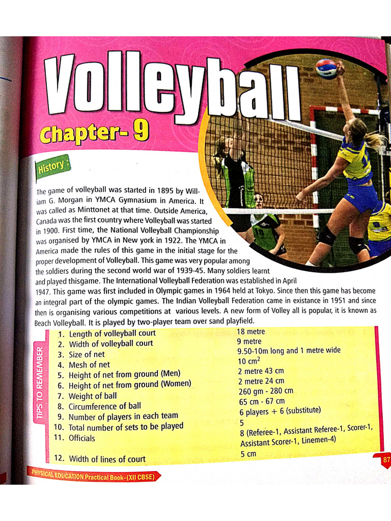 Volleyball PDF | PDF