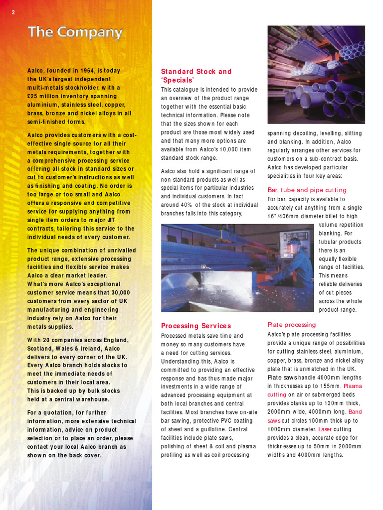 Aalco_Stainless_Steel | PDF | Sheet Metal | Stainless Steel