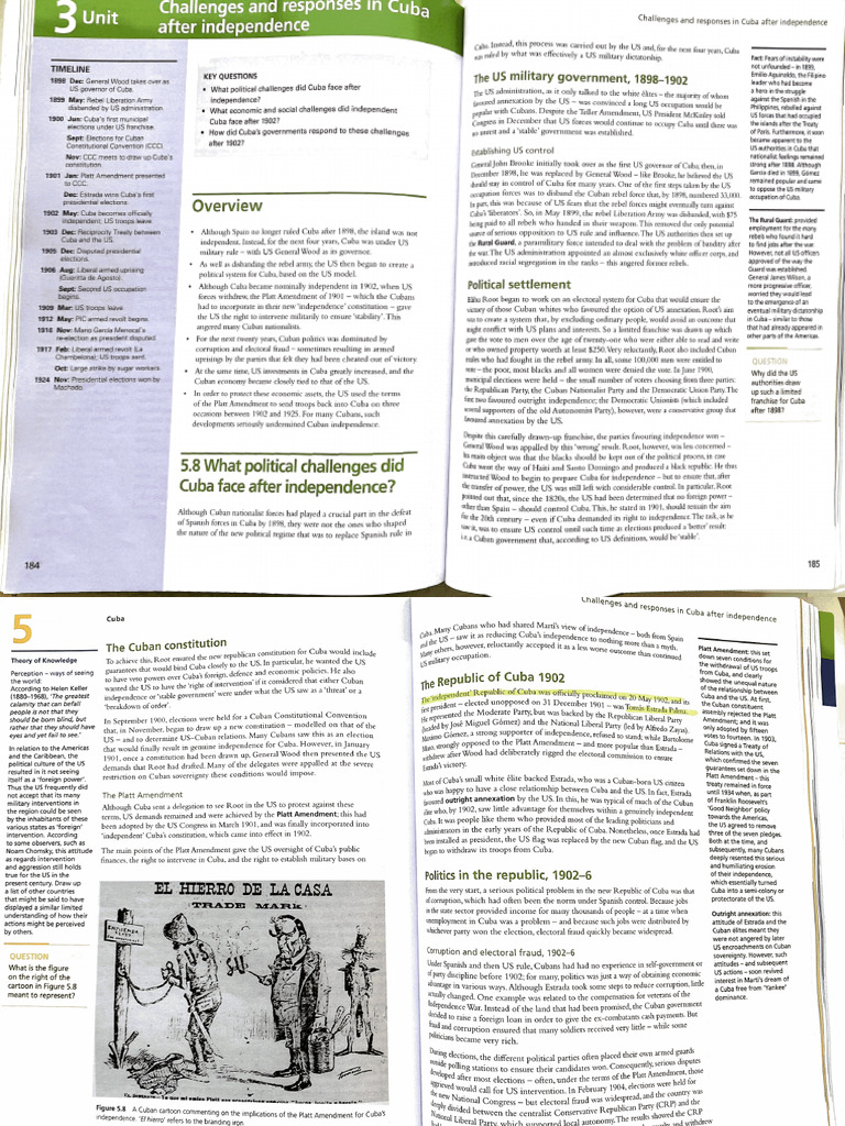 Cuba Tras La Independencia-1-4 | PDF