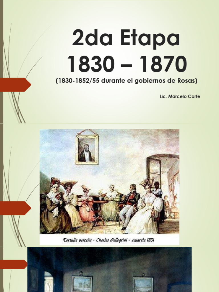 1. Presentacion PPT 2da Etapa 1830 – 1870 Romanticismo | PDF