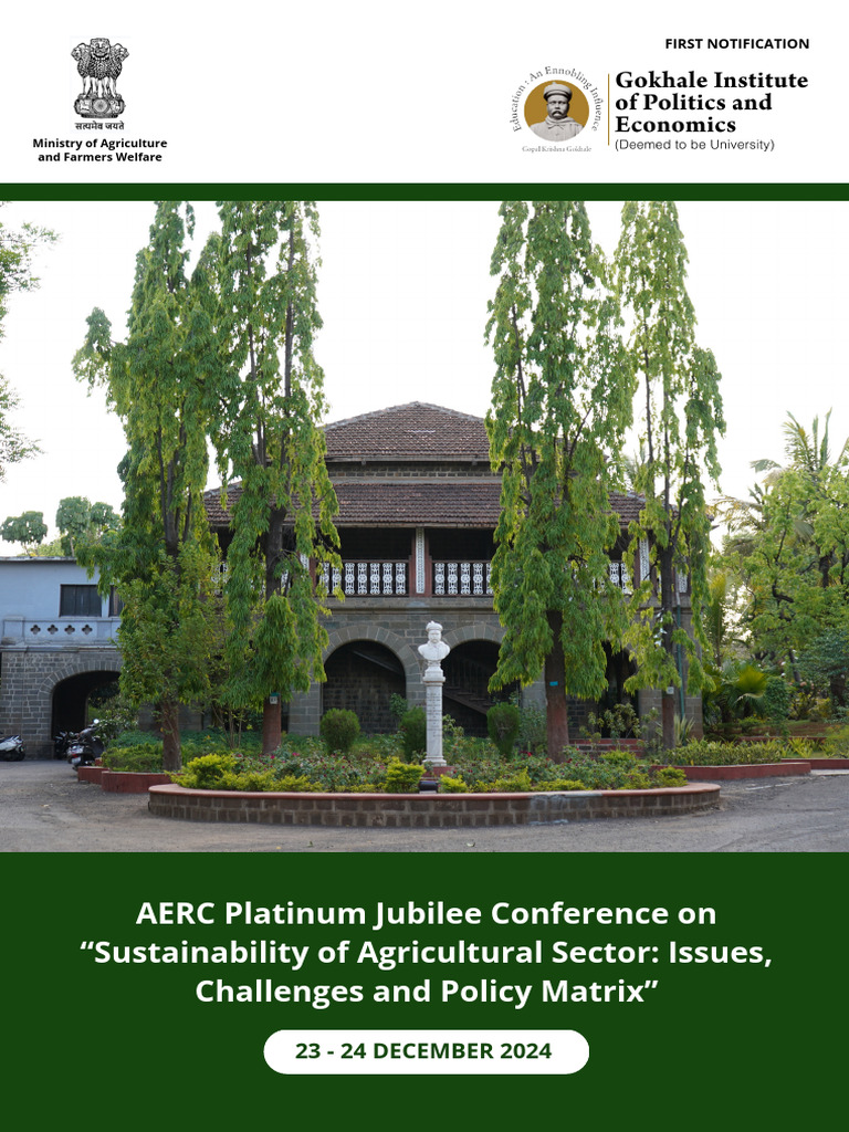AERC Conference Brochure | PDF | Agriculture | Sustainability