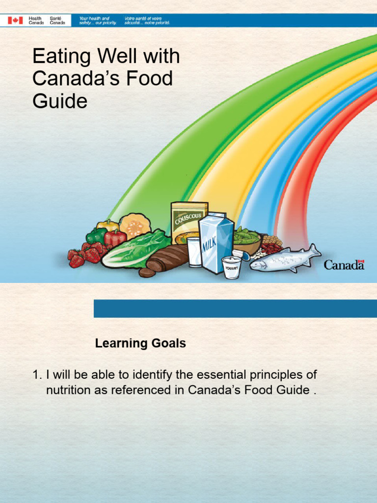 Canada’s Food Guide: Healthy Eating Tips | PDF | Healthy Diet | Foods