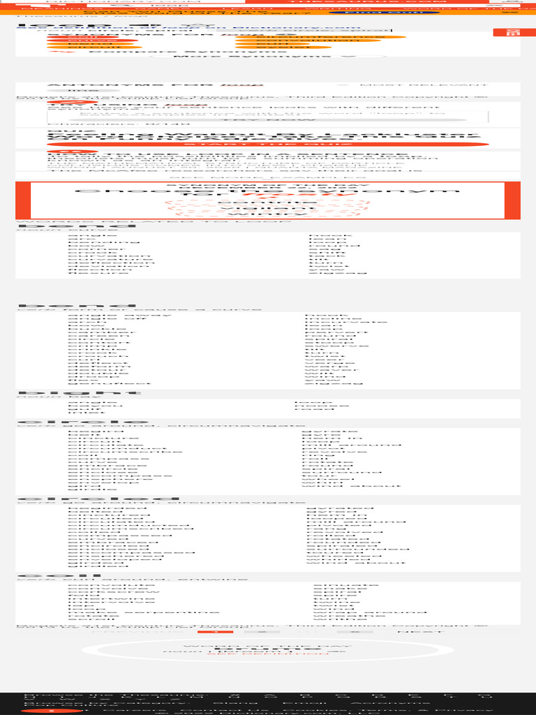 LOOP Synonyms 51 Synonyms & Antonyms For LOOP | PDF | Artificial ...