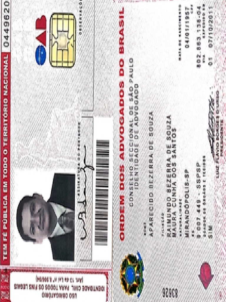 CEDULA OAB | PDF