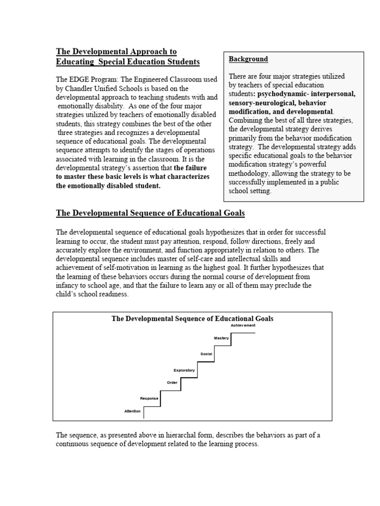 The_Developmental_Approach_to_Education__ED_Students | PDF | Learning ...
