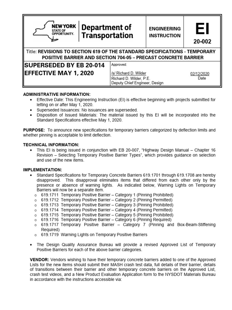 BULLETIN 20-002 Mexis - App - Pa - Ei - Eb - Admin - App | PDF | Road ...