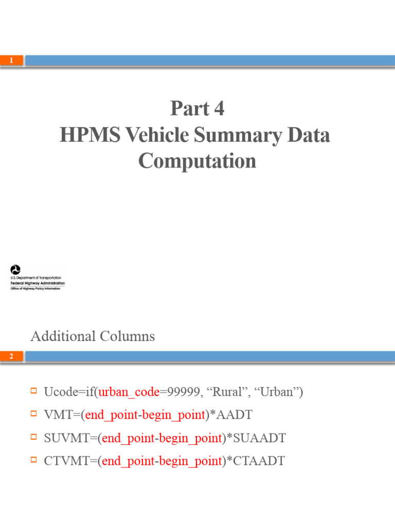 hpms_part4 | PDF | Wheeled Vehicles | Land Vehicles