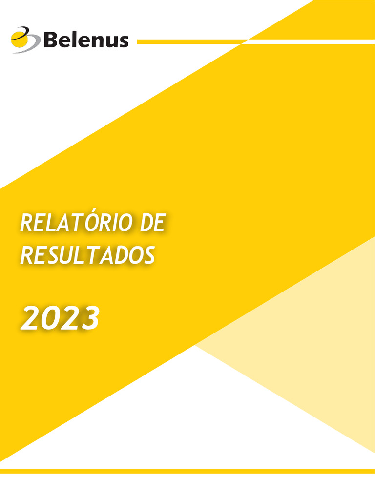 Resultados Financeiros 2023 - Belenus Ltda. | PDF | Dinheiro | Corporações