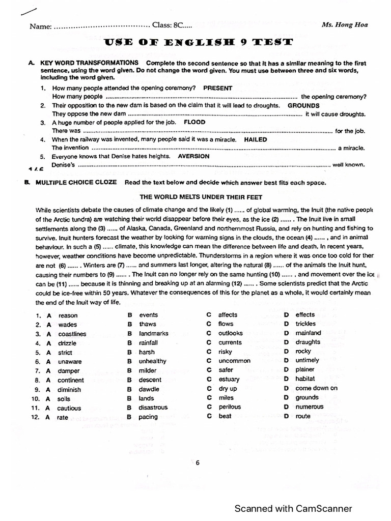 8A1-Use-of-english-9-keys | PDF