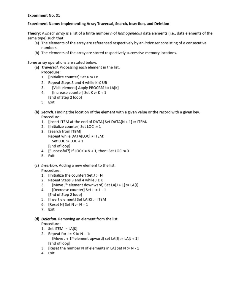 DSA lab report | Download Free PDF | Algorithms And Data Structures ... DSA lab report | Download Free PDF | Algorithms And Data Structures ...