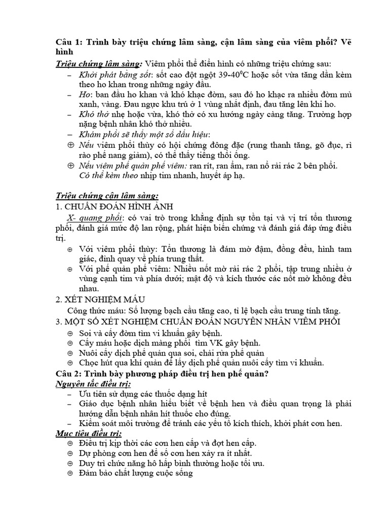 BỆNH HỌC KT 1 | PDF