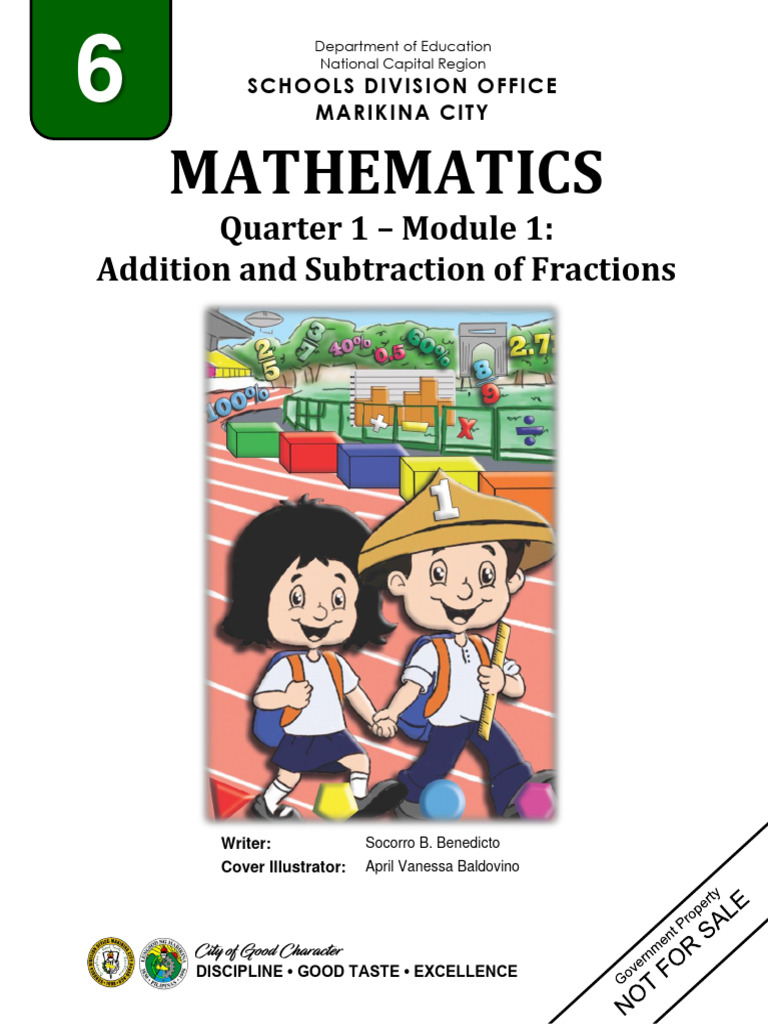 MATH - GR6 - QTR1-MODULE-1 - (16 Pages) | PDF | Arithmetic | Elementary ...