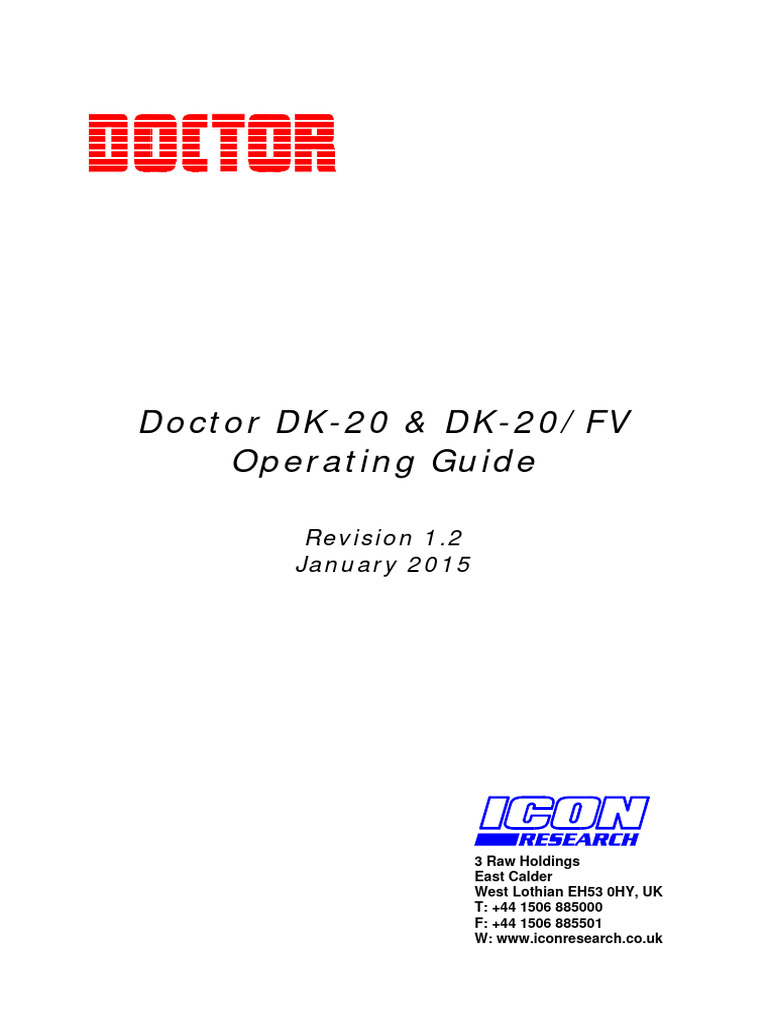 dk-20-operating-manual-rev-1-2 | PDF | Pressure Measurement | Software