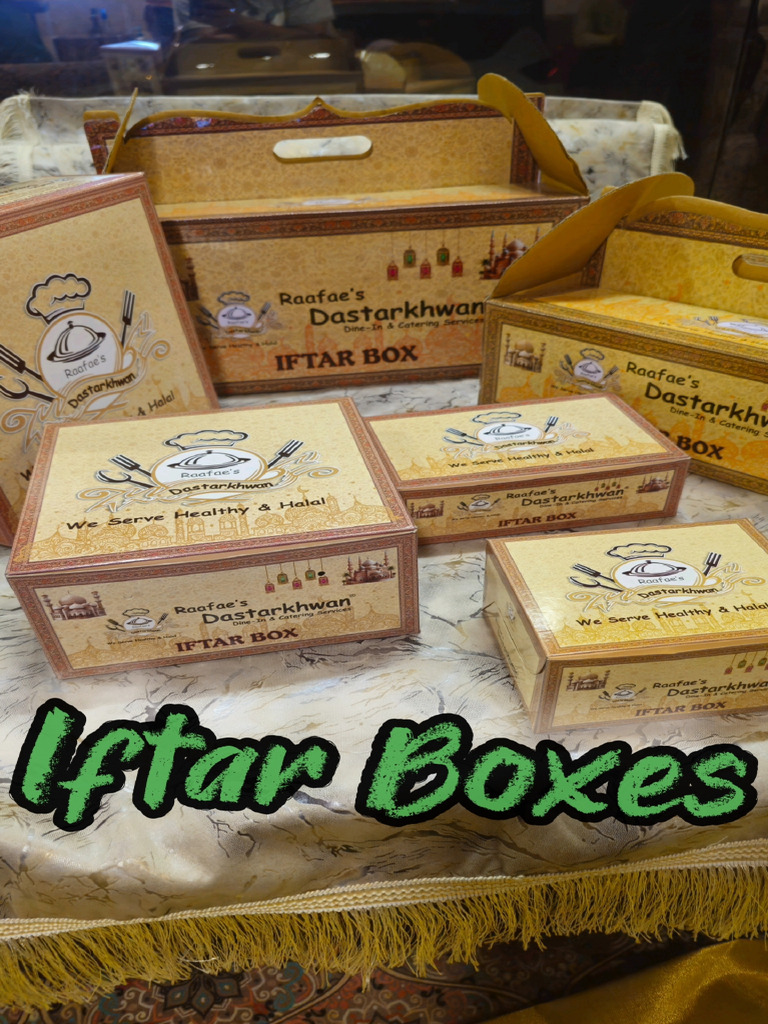 Raafae's Dastarkhwan Iftyar Box | PDF