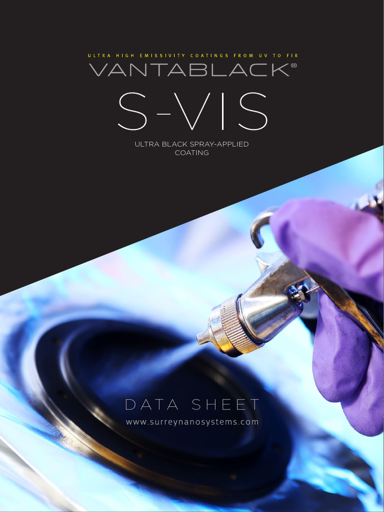 Vantablack S Vis A4 Data Brochure 2017 026 | PDF | Infrared ...