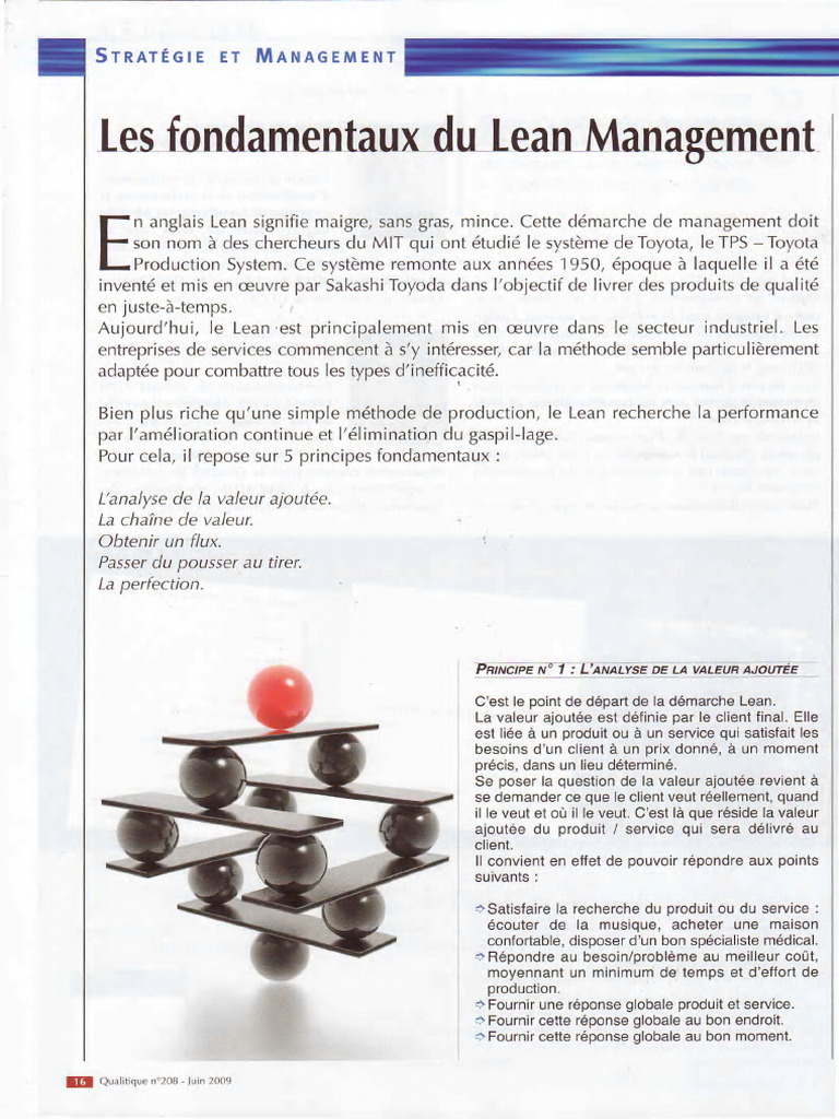 fondamentaux-du-lean-management | PDF