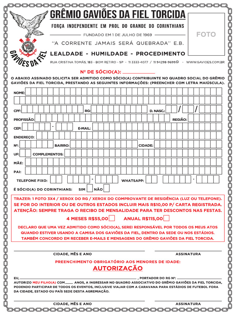 Ficha So Ciog DF | PDF