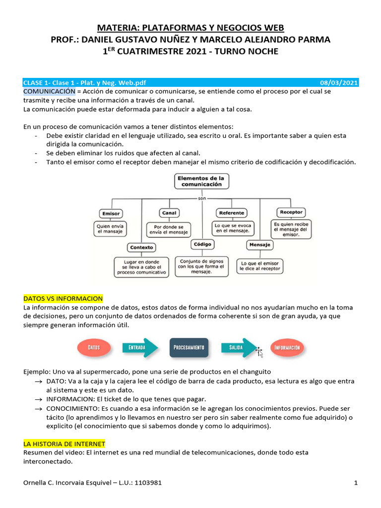 1 PARCIAL DE PLATAFORMAS WEB 2023 | Descargar gratis PDF | Protocolos de internet | Comercio ...