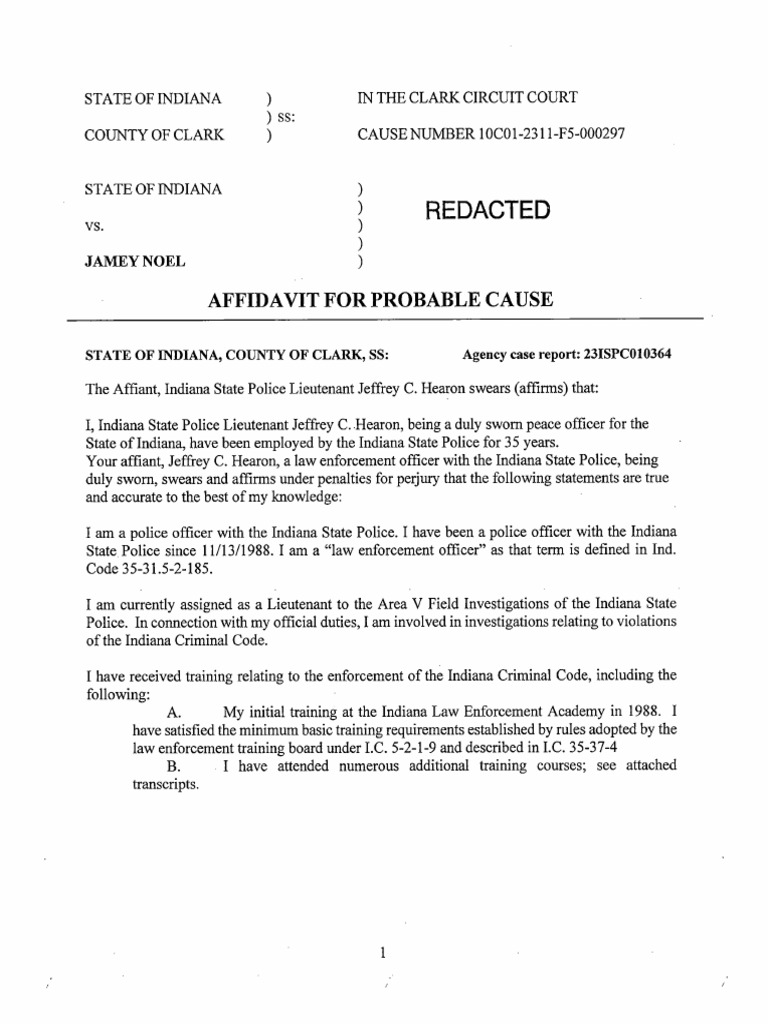 3rd Probable Cause Affidavit Redacted | PDF | Affidavit