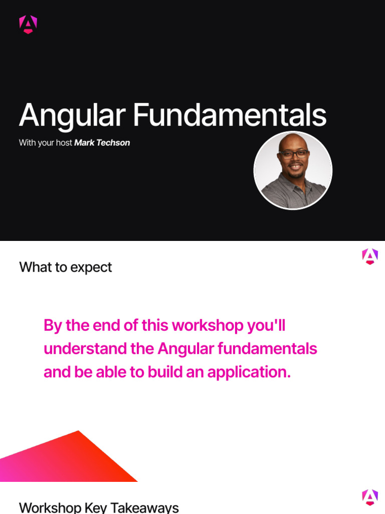 Angular Fundamentals Slides | PDF | Application Software | Software