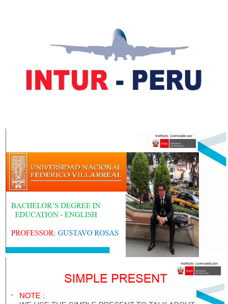 Simple Present 2024 | PDF | English Language | Syntax