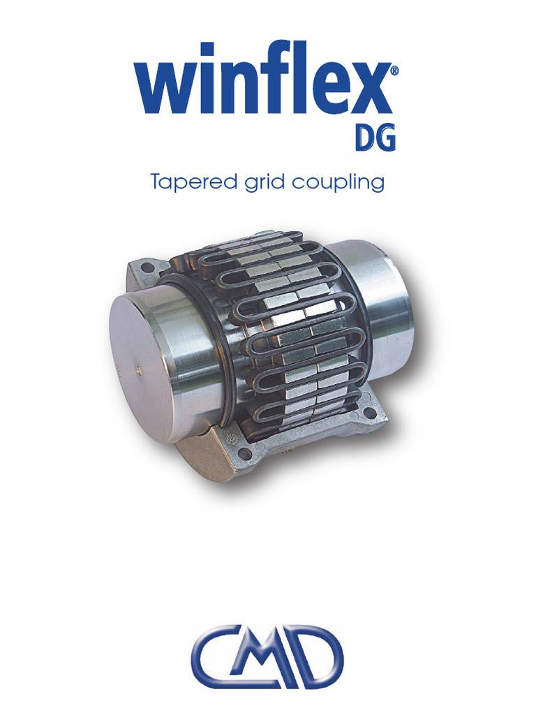 Acoplamento Bi-Partido WINFLEX DG | PDF | Pump | Mechanical Engineering