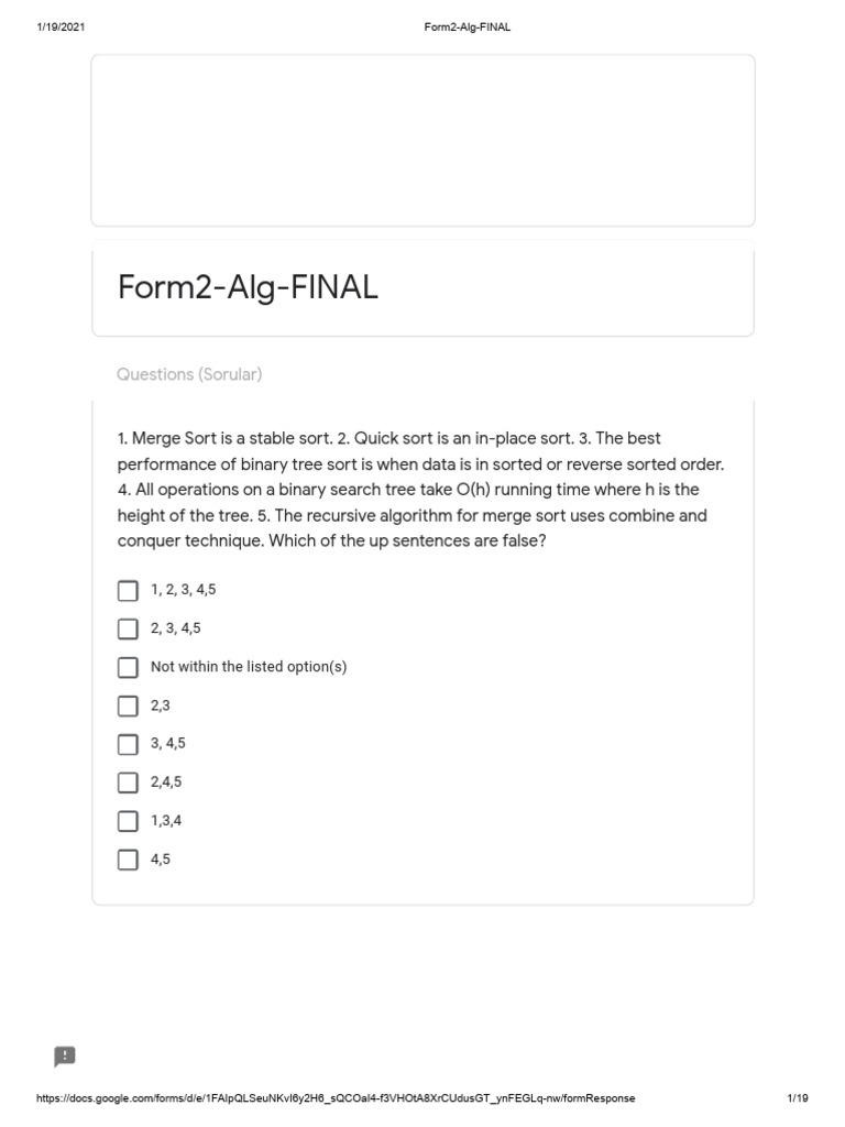 Algorith Questions Download Free Pdf Algorithms And Data Structures Algorithms 