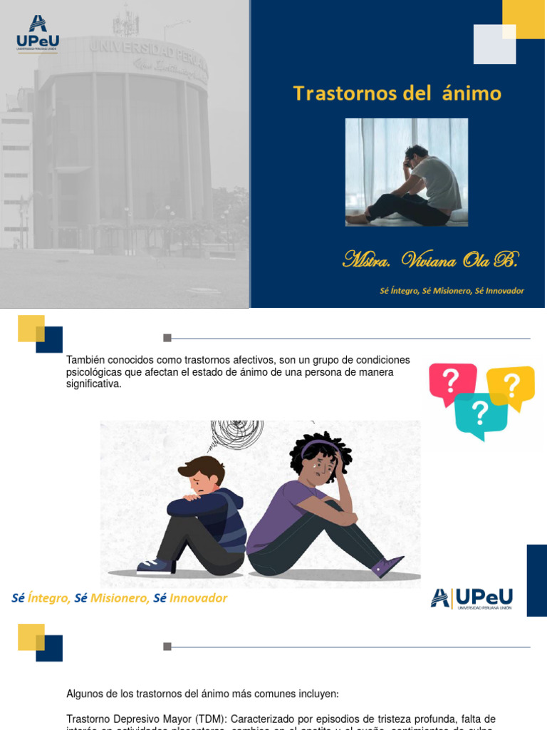 Clase 2 Trastorno Del Ánimo - Oxjvert4c4 | Descargar gratis PDF ...