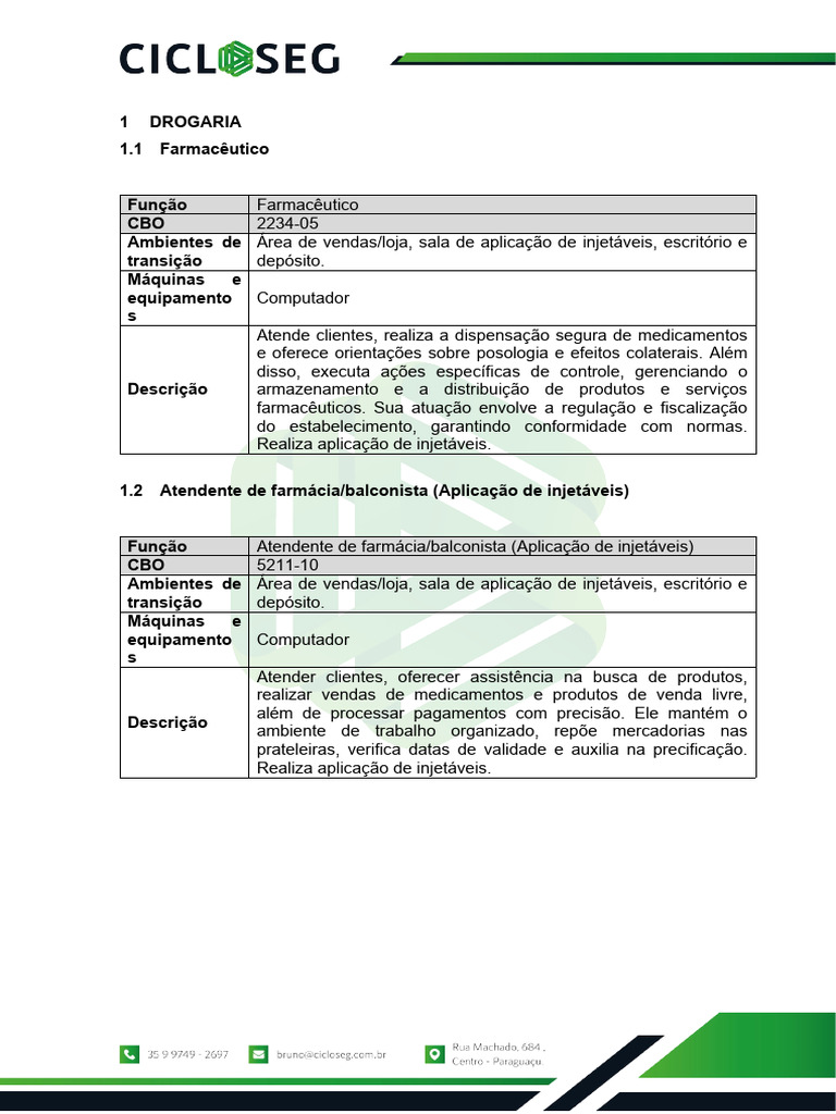 Exames PCMSO | PDF | Farmacêutico | Medicina Veterinária