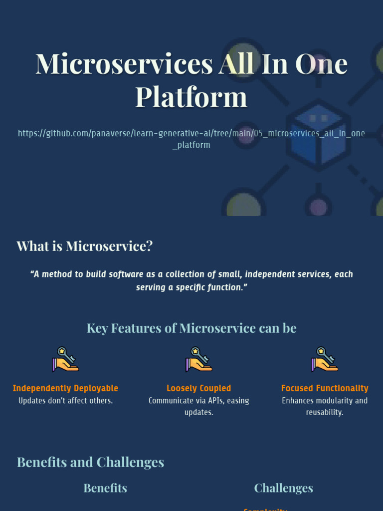 Microservices All In One Platform | PDF | Cloud Computing | Databases