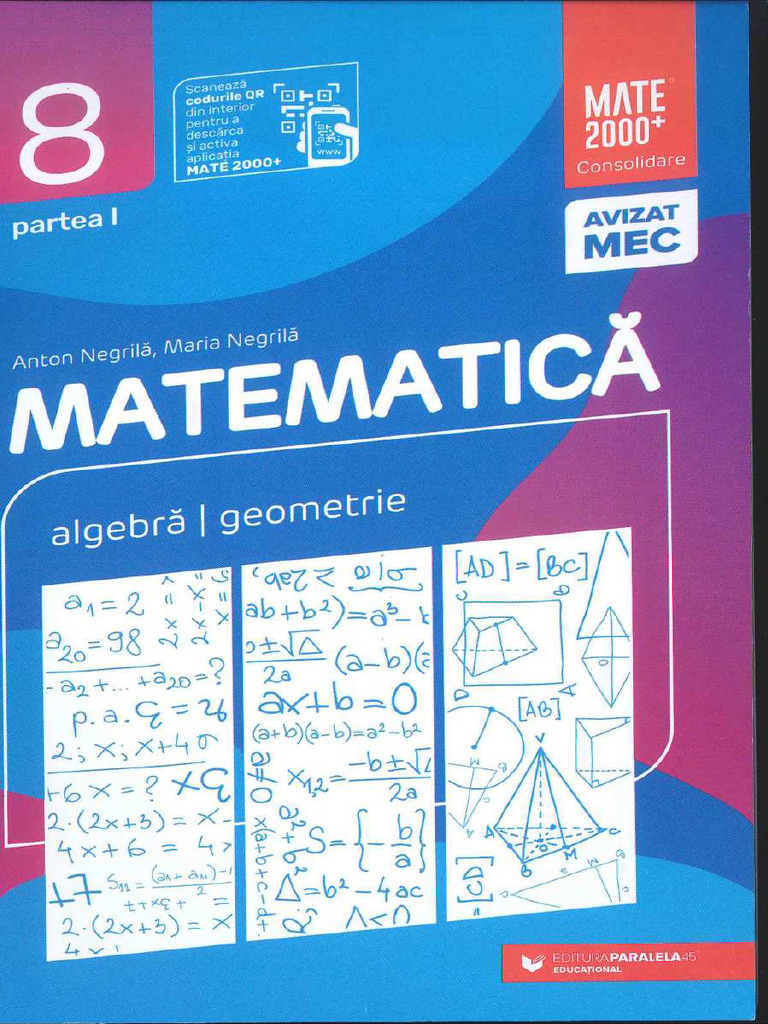 Culegere Mate 2000 VIII Sem 1 | PDF