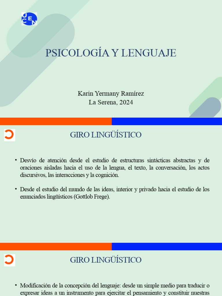 Ps y Lenguaje 2 | PDF | Las emociones | Pensamiento