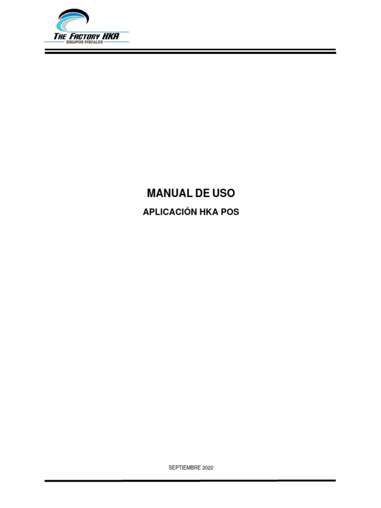 Manual HKA POS: Guía Completa Android | PDF | Aplicación movil ...