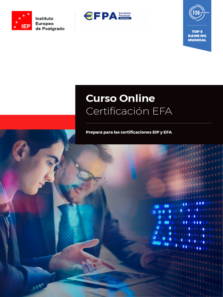 Curso EFA | PDF | Bolsa | Universidad