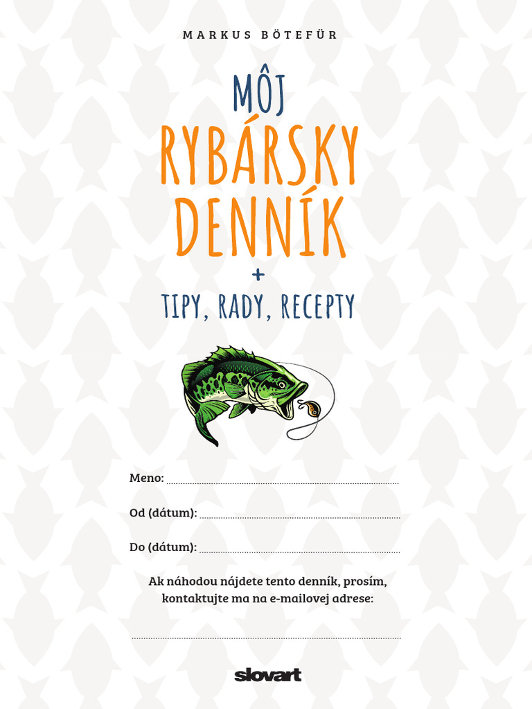 Môj Rybársky Denník - Ukážka | PDF