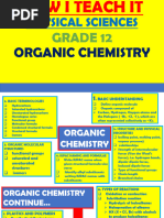 Grade 12 Organic Chemistry Guide | PDF | Chemical Bond | Functional Group