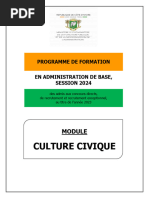 Civisme Et Citoyenneté Exposé | PDF | Citoyenneté | Démocratie