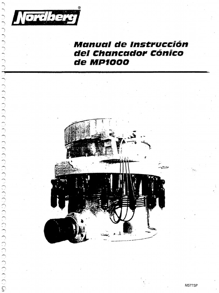 MP-1000, Instrucción_El Abra | PDF