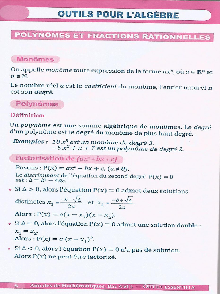 Annale Maths TleA | PDF