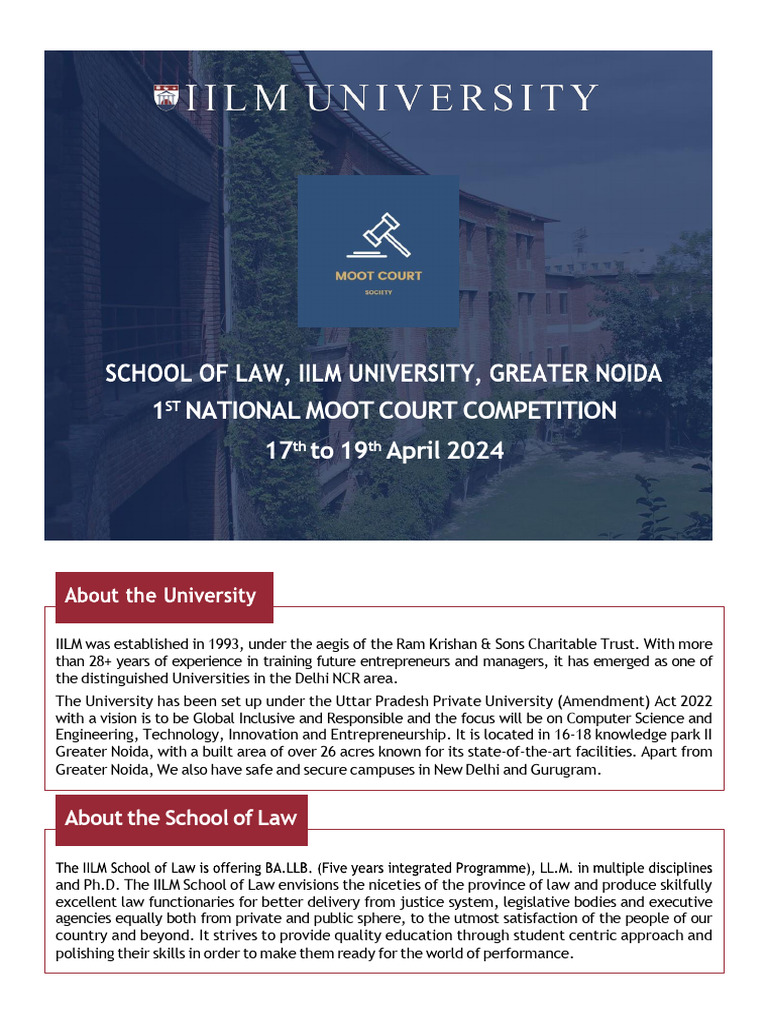 Final-Brochure IILM | PDF | Marriage | Bail