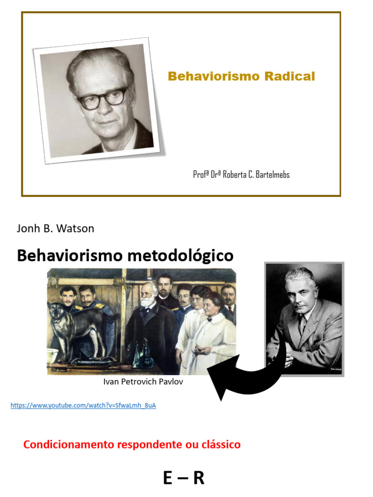 Behaviorismo_Aula 2024 | PDF | Behaviorismo | Comportamento